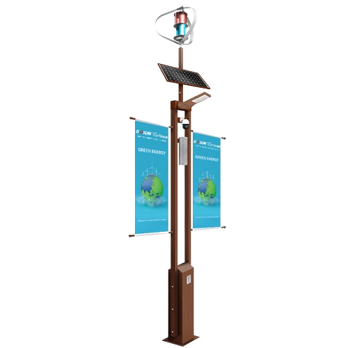 Solar Smart pole for smart cities | Gebosun